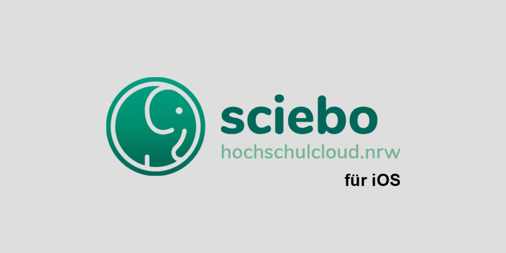 sciebo über Nextcloud einrichten (iOS) - ZIMT Uni Siegen