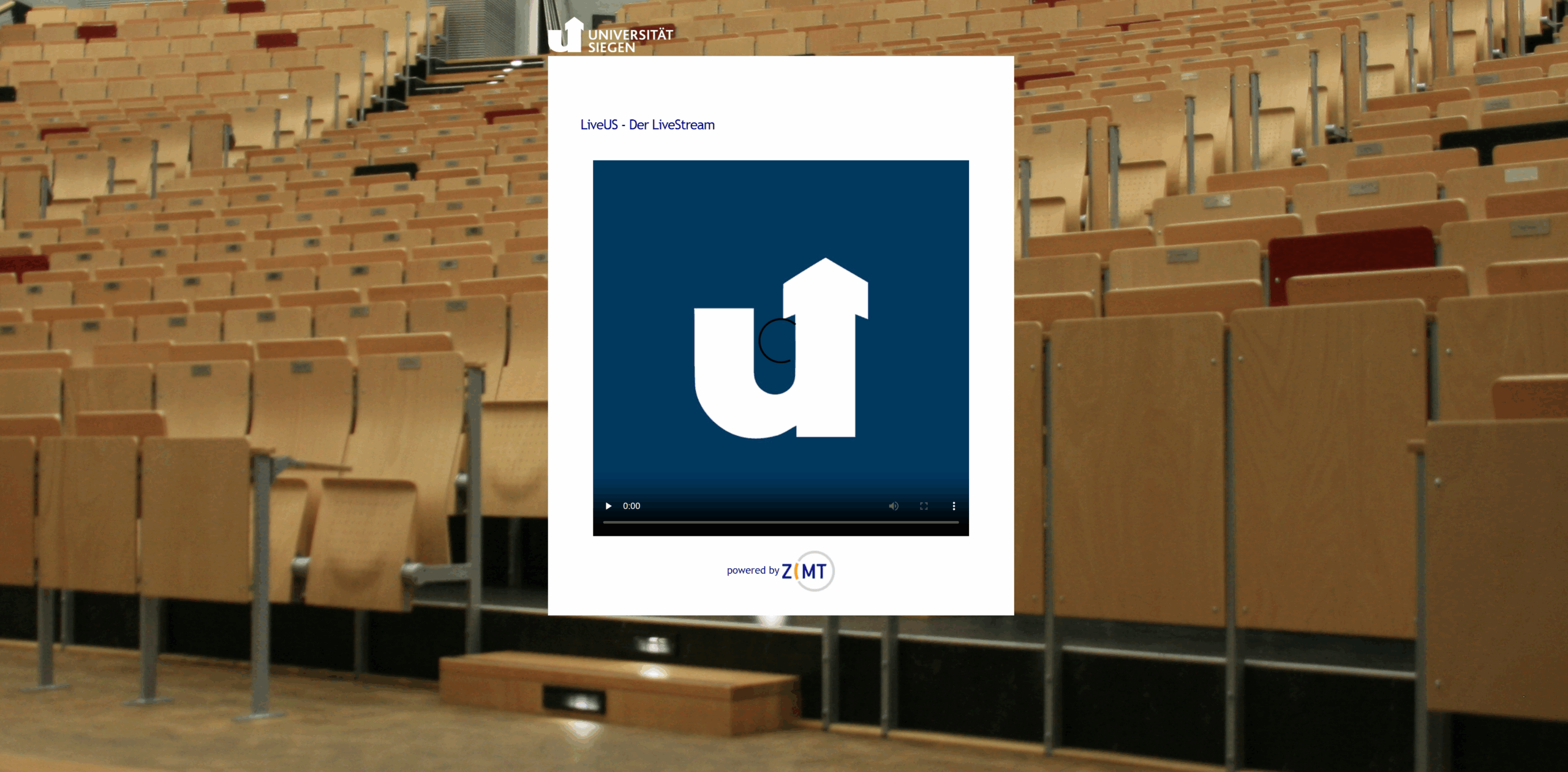 Wowza - ZIMT Uni Siegen